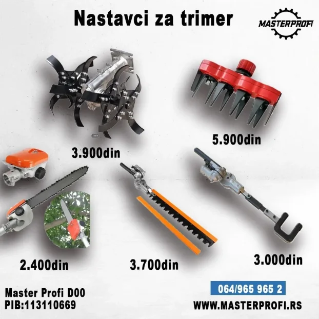 Rezervni delovi za trimere NOVO - KupujemProdajem