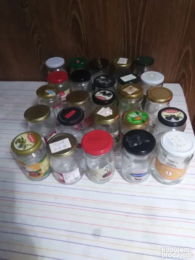 Staklene tegle 370 ml - KupujemProdajem