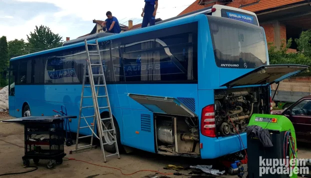 Klima servis R744 R1234yf R134a putnički teretni bus program ...