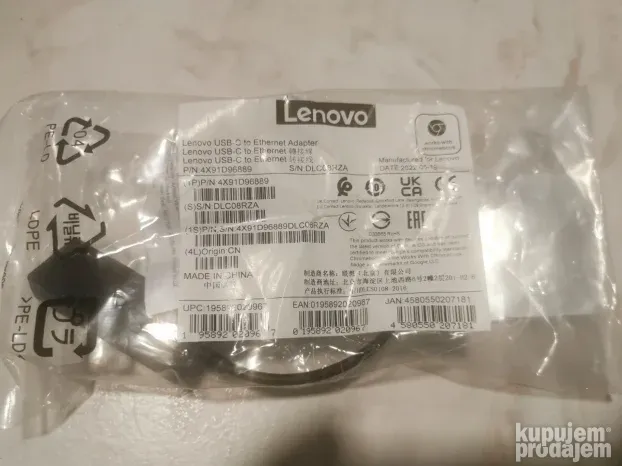 USB - c na LAN adapter Lenovo - KupujemProdajem
