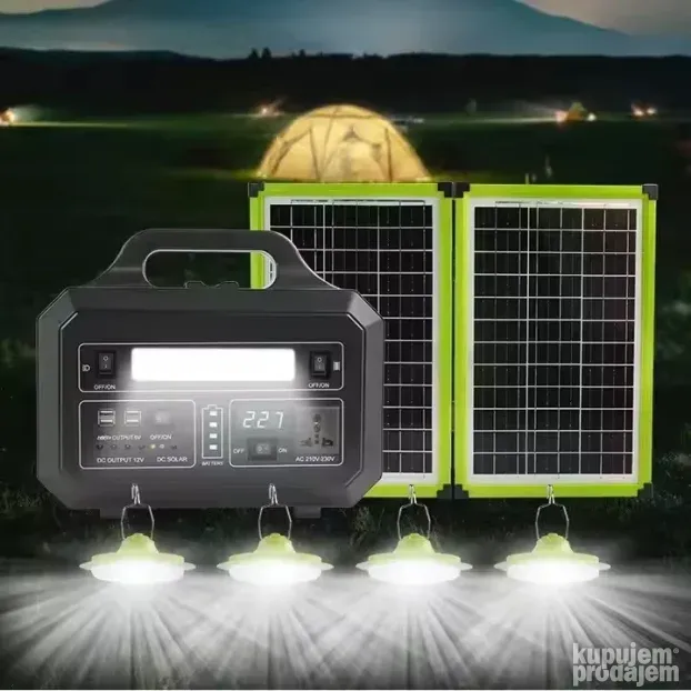 Solarni Generator 268 Wh i 50W Panel - KupujemProdajem