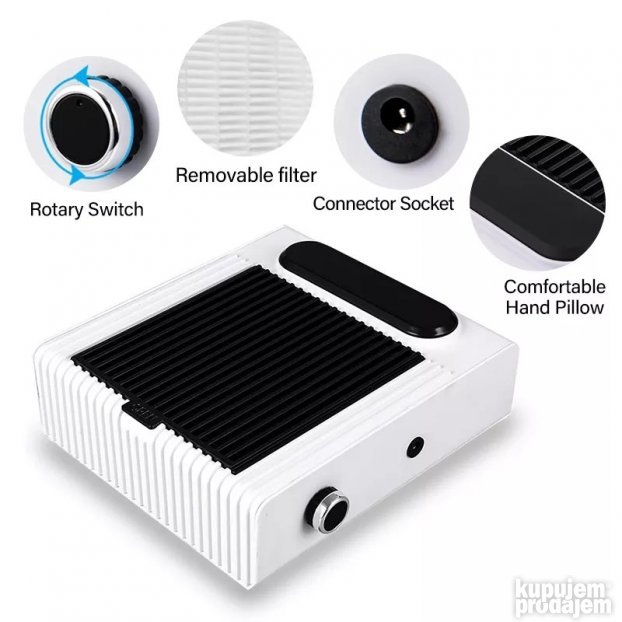 Aspirator za nokte sa filterom 80w - KupujemProdajem