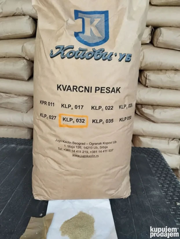 Kvarcni pesak za peskarenje 032 i 042 - KupujemProdajem