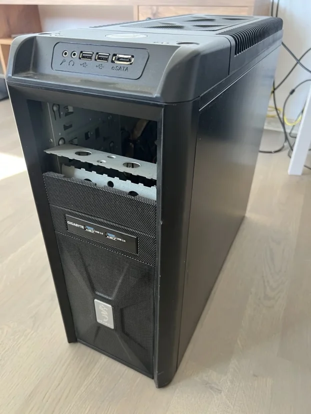 Chieftec Dragon kuciste -polukonfiguracija Asus PBH61-MX - KupujemProdajem