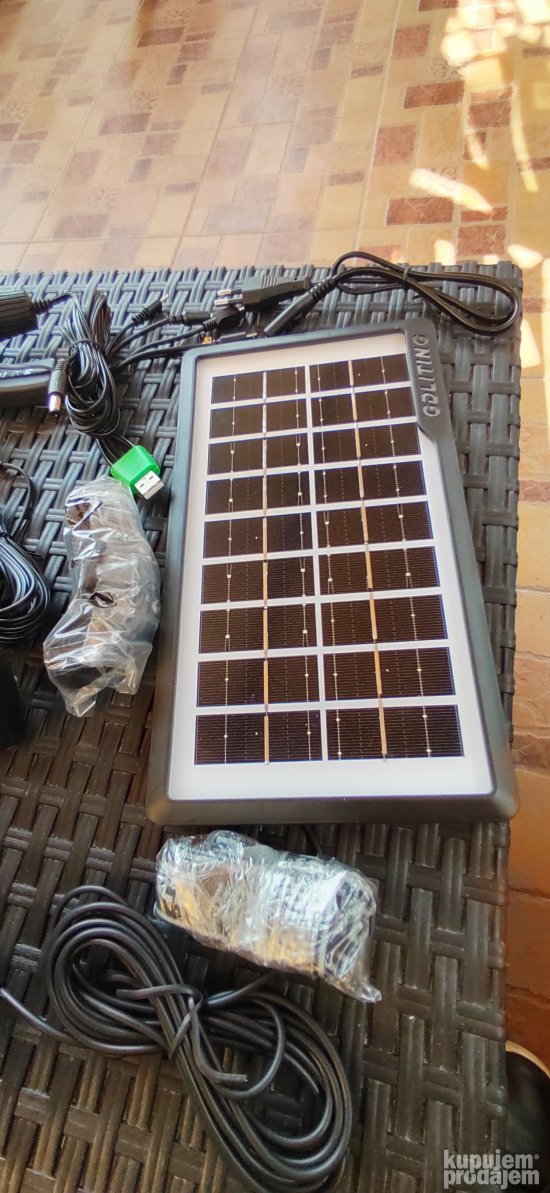 Solarno osvetljenje punjac rucna lampa - KupujemProdajem