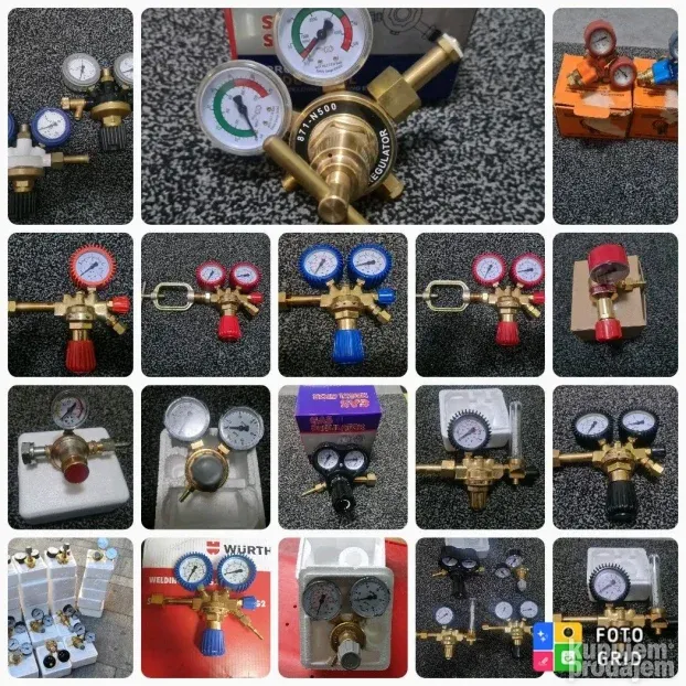 Manometar Co2 Argon Acetilen Plin Azot Kiseonik - KupujemProdajem