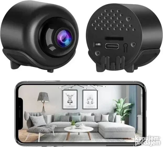 Mini kamera + memorijska kartica Wifi kamera + karica 64gb - KupujemProdajem