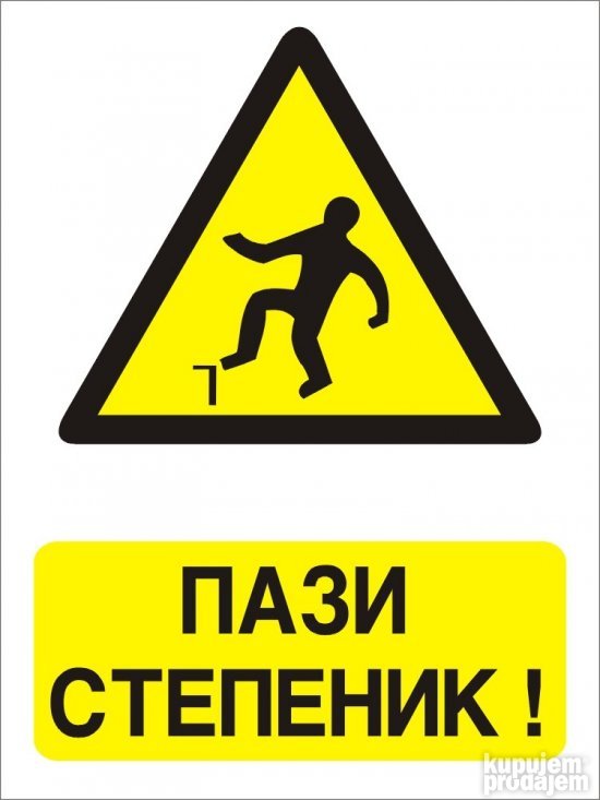 PAZI STEPENIK - Nalepnice i table - KupujemProdajem