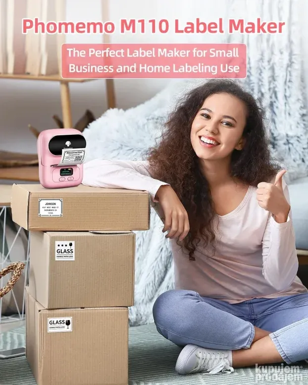Phomemo M110 bluetooth termalni printer/stampac nalepnica - KupujemProdajem