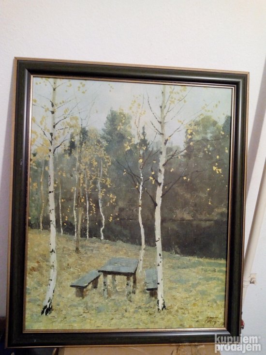 REPRODUKCIJE Na Platnu Ruski slikari Velike RAM Zamena - KupujemProdajem