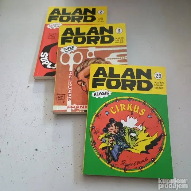 Alan Ford Klasik Zlatni klasik Super klasik NOVO - KupujemProdajem