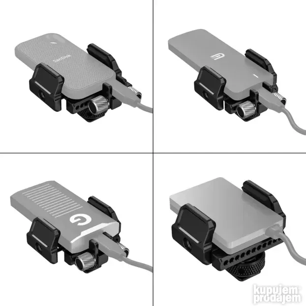 SmallRig Universal Mounting Clamp for External SSD - KupujemProdajem
