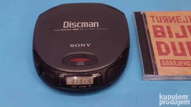 Sony D-151 discman + Bijelo Dugme CD + GARANCIJA! - KupujemProdajem