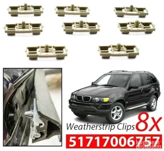 BMW žabice X5 E53 LAJSNE PRAGA 51717006757 Nove - KupujemProdajem