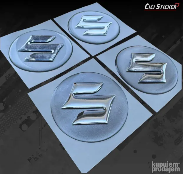 Nalepnice -Suzuki 3D Stikeri za felne -Stikeri za auto- 2408 ...