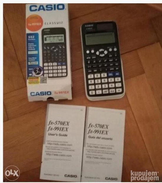 Originalni Casio digitron kalkulator FX-991EX - KupujemProdajem