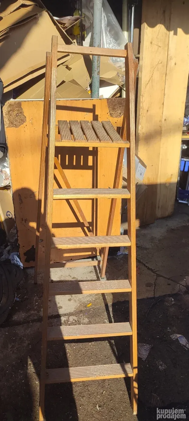 drvene kucne merdevine 5+1 vis.123cm. - KupujemProdajem