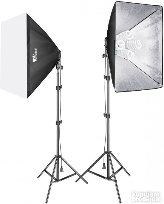 Foto Studio Rasveta Video Fluo Kontinualna Softbox 5400W - KupujemProdajem