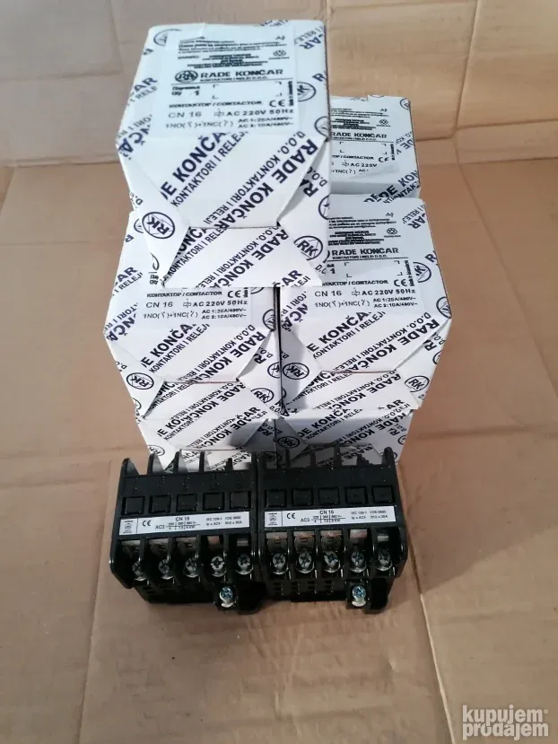Kontaktor, sklopka Cn16, 16A,Rade Končar - KupujemProdajem
