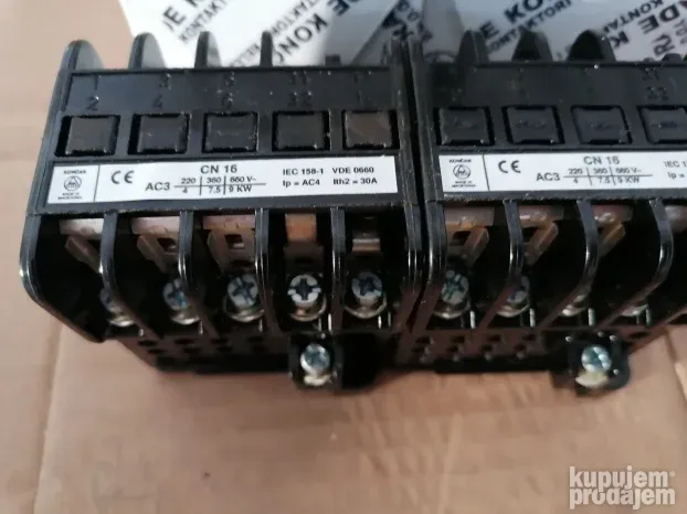 Kontaktor, sklopka Cn16, 16A,Rade Končar - KupujemProdajem
