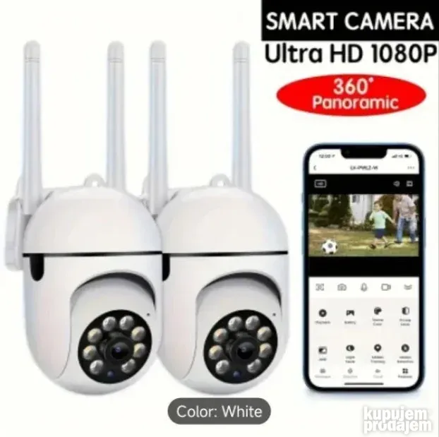 Roto PTZ Wifi kamera video nadzor sigurnosna internet online - KupujemProdajem