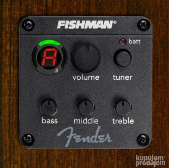 Fishman Fender Ozvuka Za Akustičnu Gitaru Piezo Pickup - KupujemProdajem