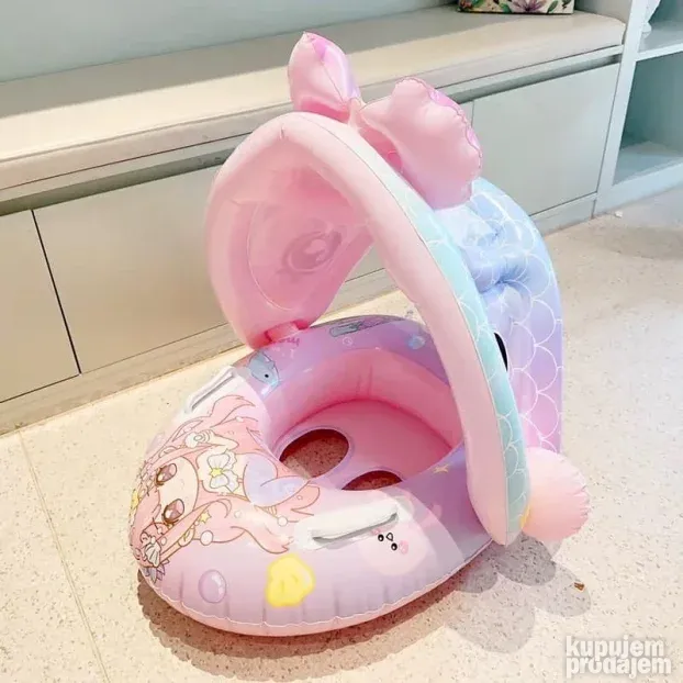 Baby Float Šlauf dubak sa zaštitom od sunca - KupujemProdajem