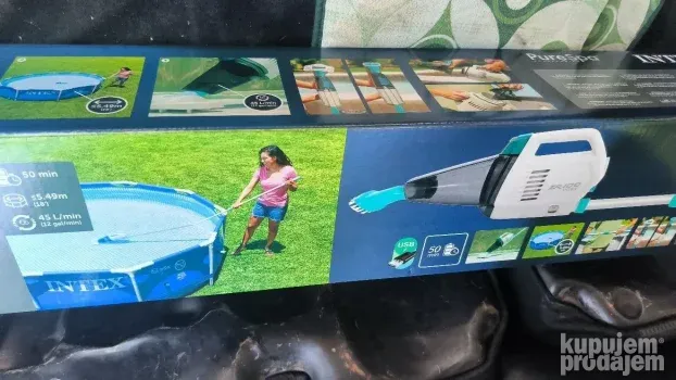 Usisivac za bazen na baterije Intex NOVO - KupujemProdajem