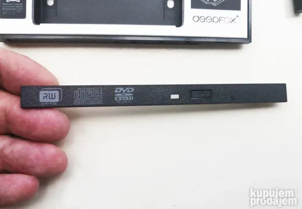 Fioka za Laptop Hard Disk SSD HDD 9.5mm umesto CD/DVD - KupujemProdajem