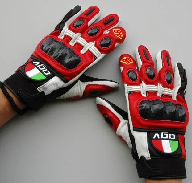 AGV - Moto rukavice VR46 model 3 crvene - KupujemProdajem