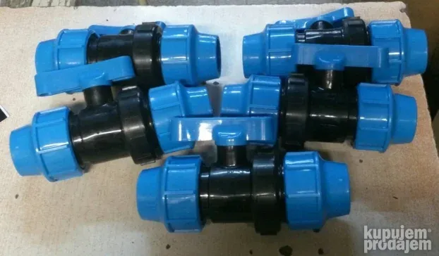 PVC ventil spojnice za okiten creva od 1/2 cola do 2" cola - KupujemProdajem