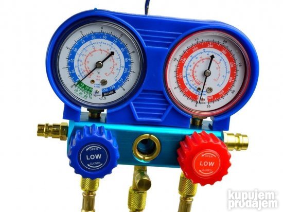 Alat za klime manometri i creva za punjenje klima profi - KupujemProdajem