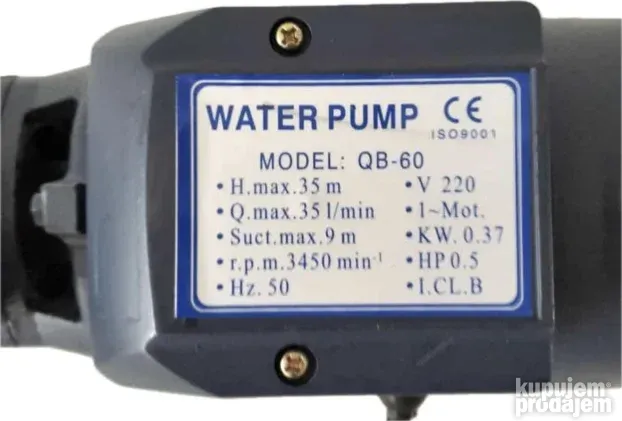 Pumpa za vodu elektricna pumpa za vodu i navodnjavanje - KupujemProdajem