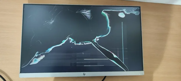 Monitor za delove HP E243 PUKAO EKRAN - KupujemProdajem