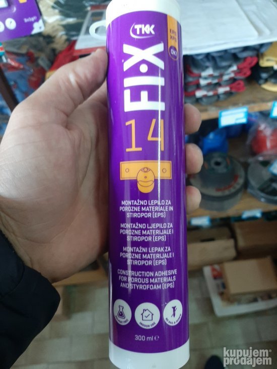Tkk fix 14 silikin za stiripor i porozne materijale - KupujemProdajem