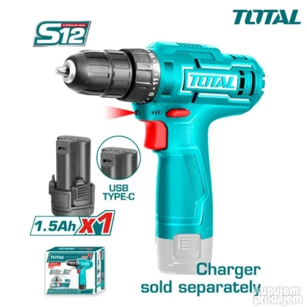 Baterijska busilica,USB-C,2g garancije! - KupujemProdajem