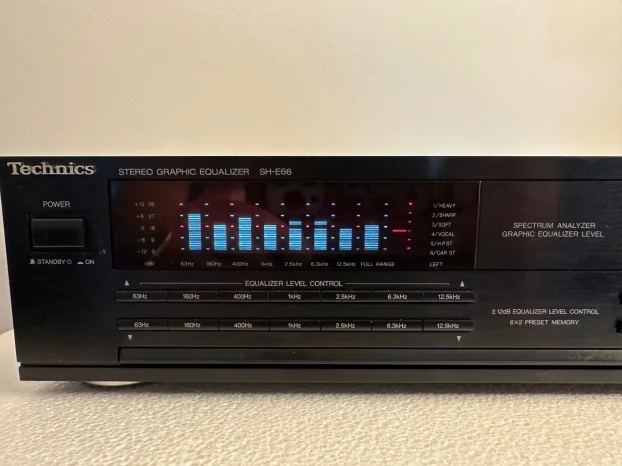 Technics SH-E66 – Stereo Graphic Equalizer / Spectrum Analyz ...