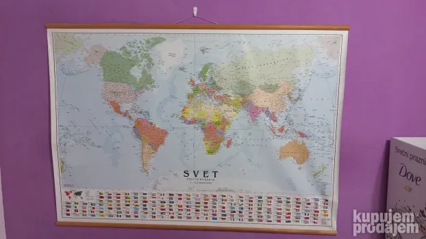 Karta Sveta - KupujemProdajem