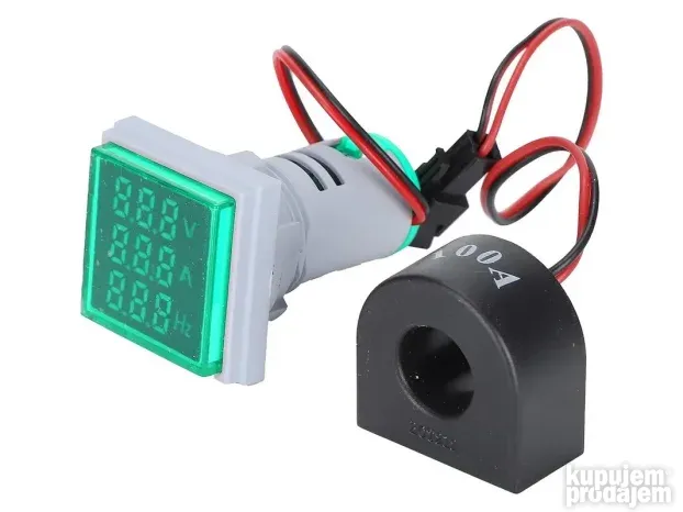 AD16-22AVHzG ugradni merač napona, struje i frekvencije - KupujemProdajem