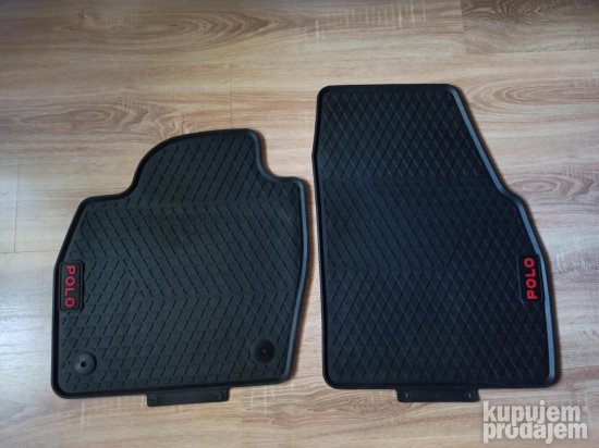 Gumene patosnice sa znakom - VW POLO MK6 - KupujemProdajem