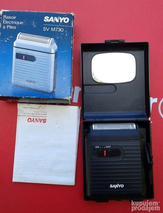 Vintage Sanyo SV-M730 Shaver električni brijač - KupujemProdajem