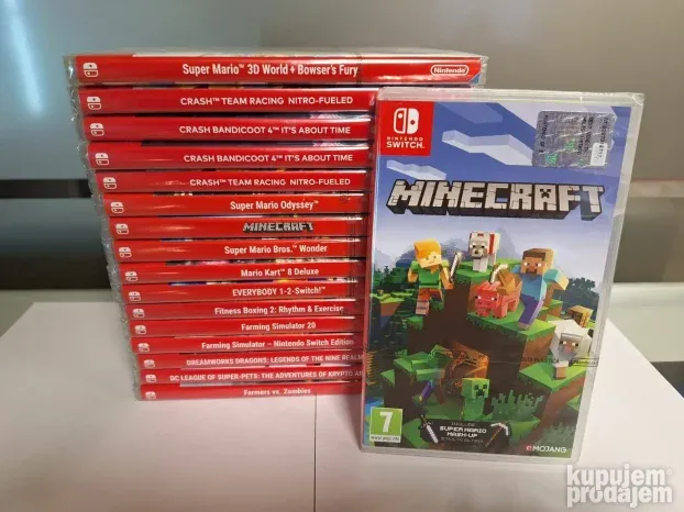 Minecraft Bedrock Edition Switch - KupujemProdajem