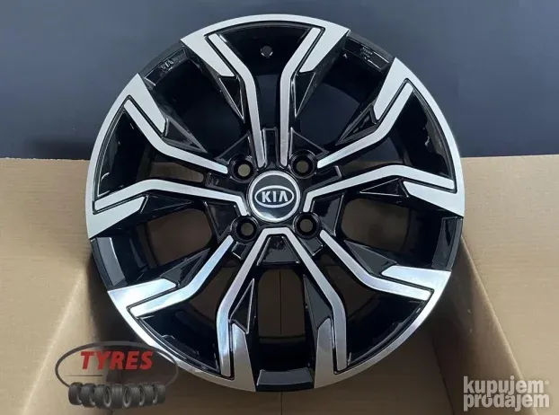 Alu felne 16" 4x100 za Kia -NOVO- GARANCIJA - RAČUN! - KupujemProdajem