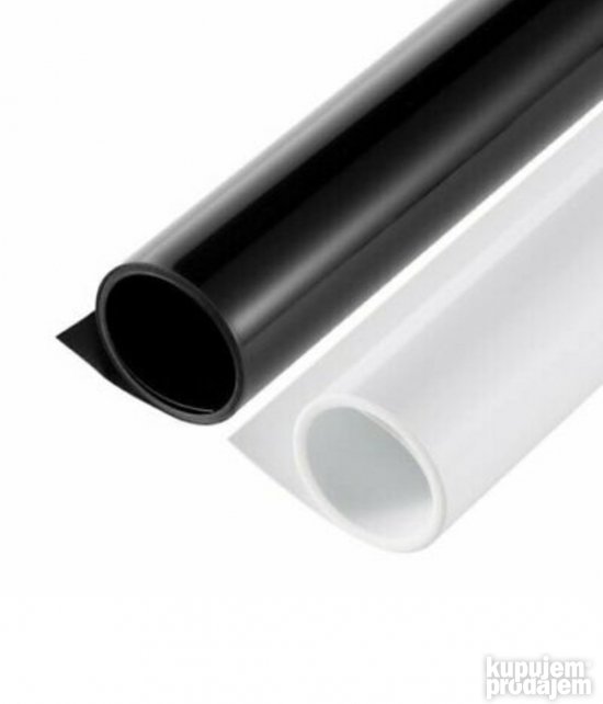 Crna PVC pozadina i podloga 200x100cm za fotografiju - KupujemProdajem