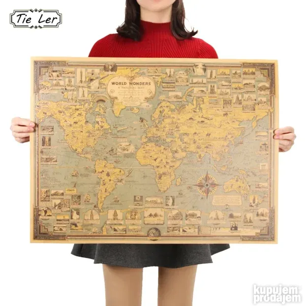 Poster Svetske gradjevine - KupujemProdajem