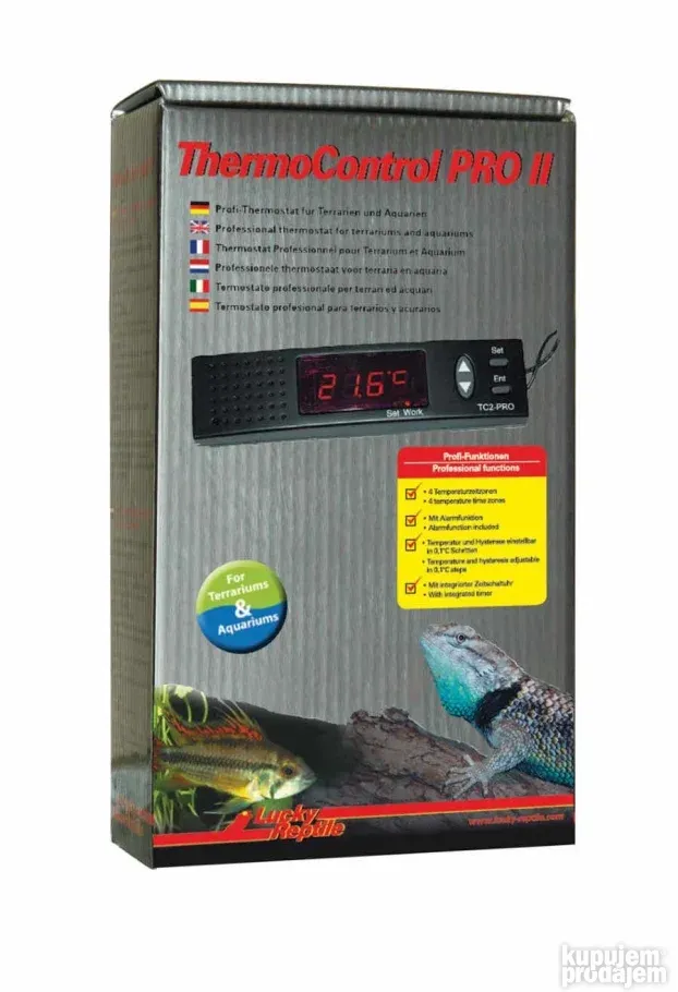 Digitalni termostat sa tajmerom Thermo Control PRO II - KupujemProdajem