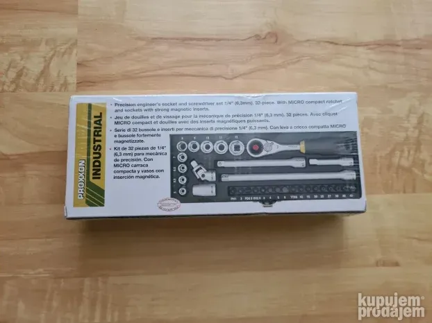 Proxxon set gedora 1/4 - KupujemProdajem