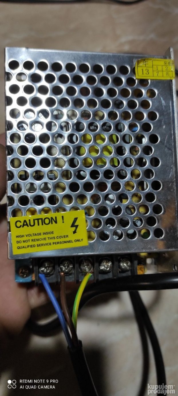 ispravljac 12v,5a,ispravan - KupujemProdajem