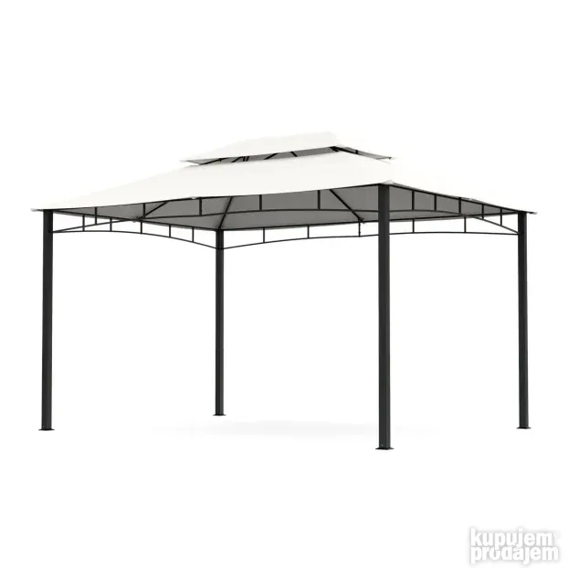 Baštenska tenda-paviljon GAZ 4 x 3 m bež - KupujemProdajem