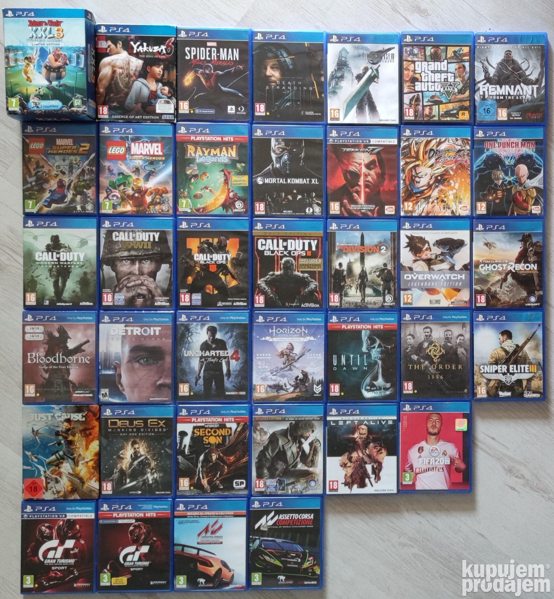 Sony 4 igre koriscene polovne original diskovi PS4 PS5 KupujemProdajem